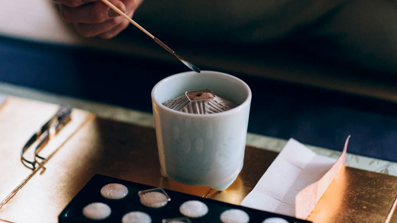 Nippon Kodo Square Mica Plate – Mujo Store