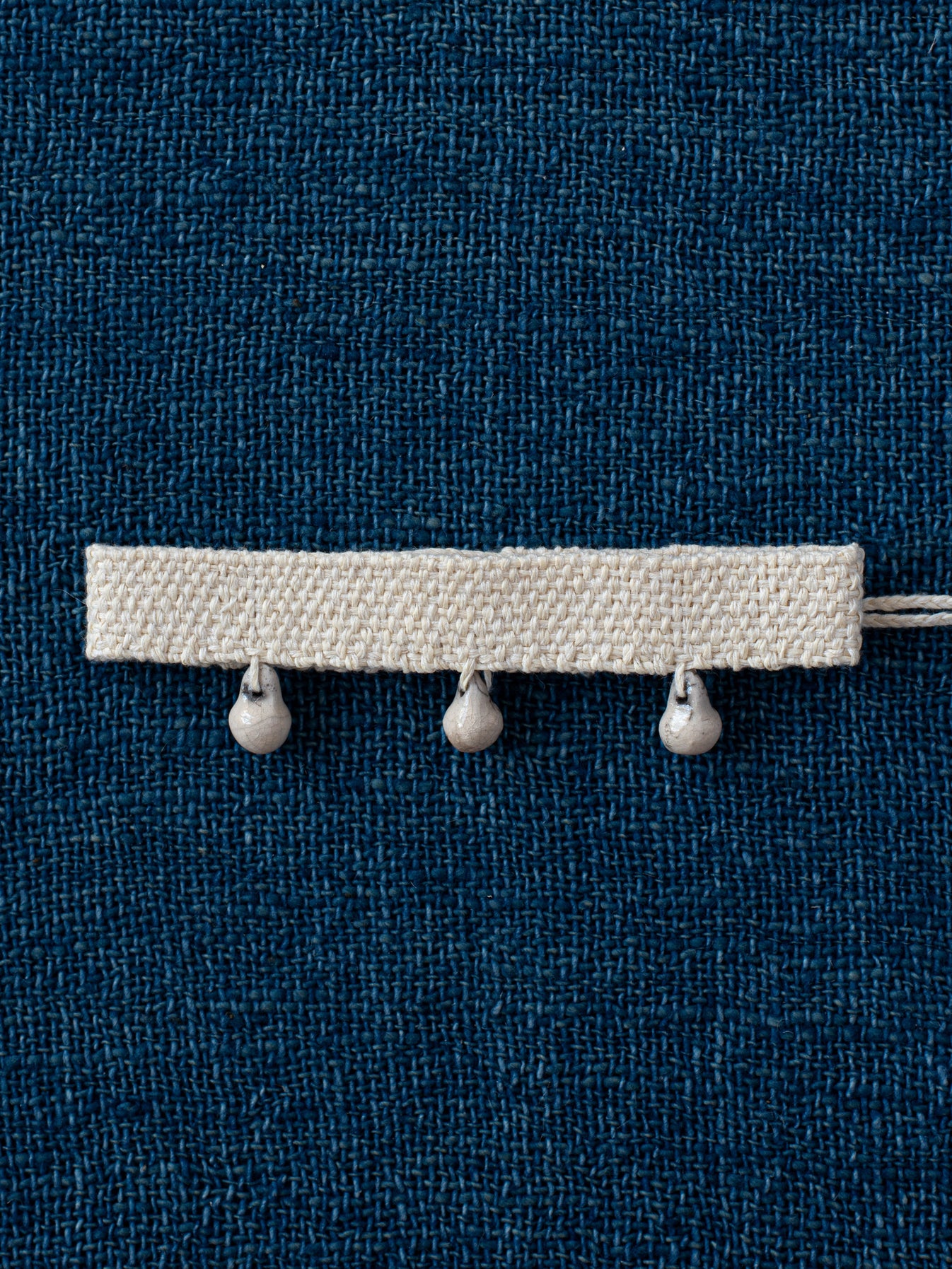 Plain Weave Tri Drop Collar - Off White – Mujo Store